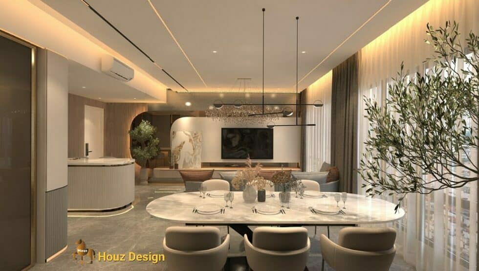 Modern Luxe Condo Makeover-Stylish 1200sq.ft Getaway Transformation - Houz